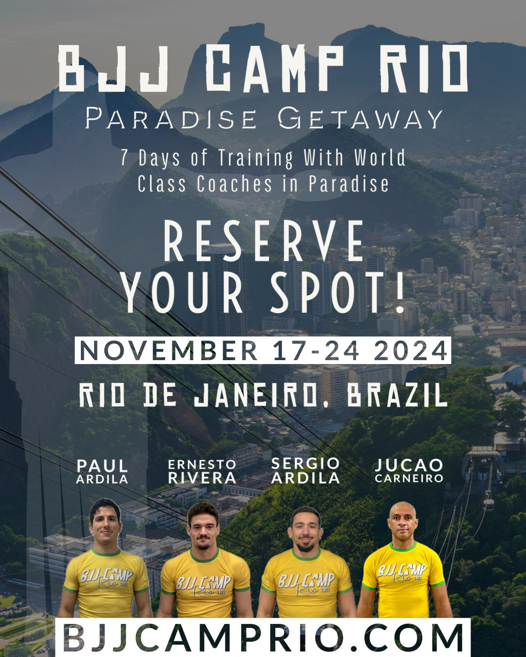 BJJ & MMA TRAINING CAMP IN PARADISE RIO DE JANEIRO – BJJ CAMP RIO